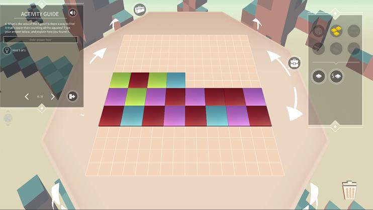 Home Educators Lessons Relating Area to Multiplication