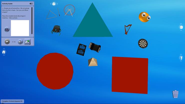 Home Educators Lessons Triangles, Circles and Squares Oh My!